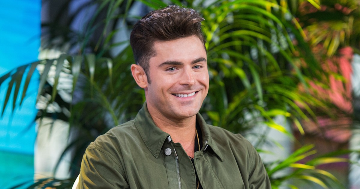Zac Efron gets a mullet in Australian hair salon