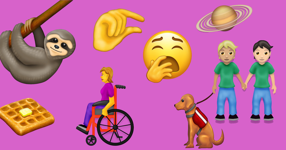 New emoji for 2019 revealed, including pinching hand, waffle and sloth