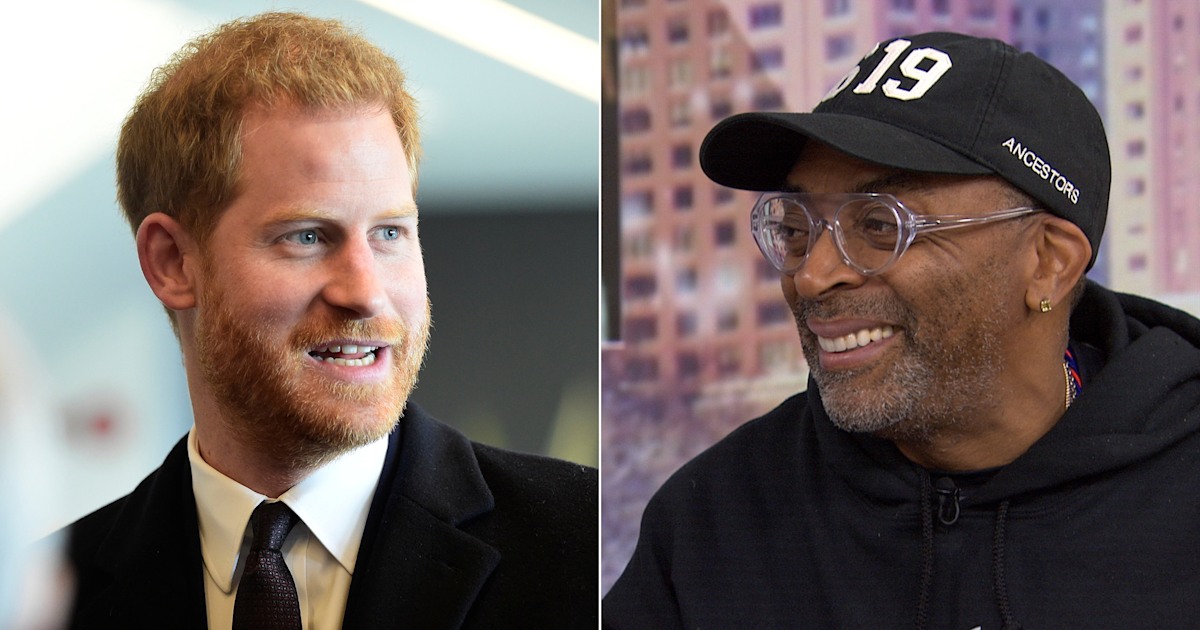 Spike Lee talks about Prince Harry's secret Facebook account