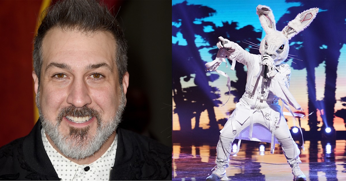 Joey Fatone got a tattoo of his 'Masked Singer' Rabbit character