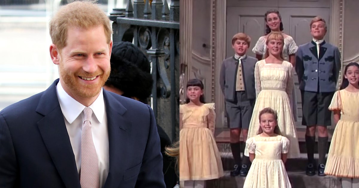 Prince Harry sings 'So Long, Farewell' from 'Sound of Music'