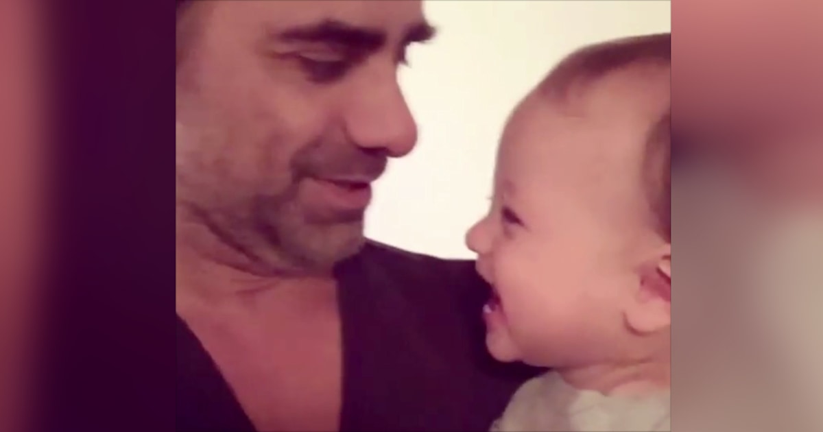John Stamos shares video of son Billy laughing