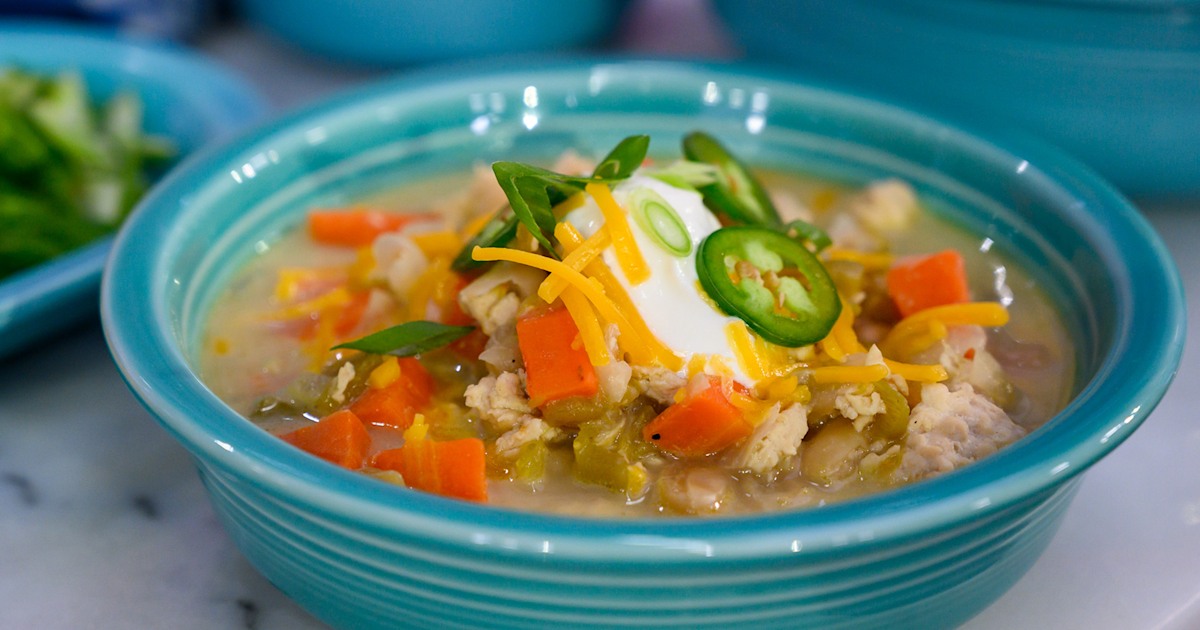 Siri Daly's Creamy Chicken Chili Recipe
