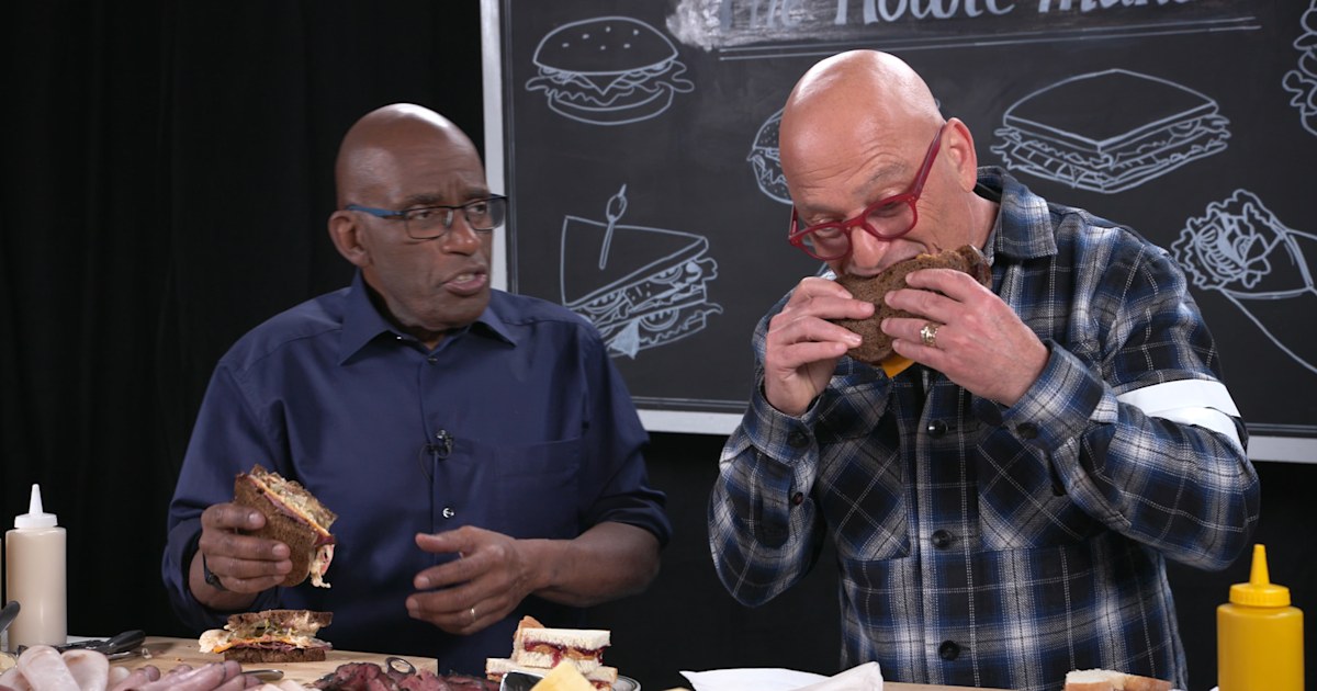 Howie Mandel makes his 1st sandwich with Al Roker on 'Cold Cuts'