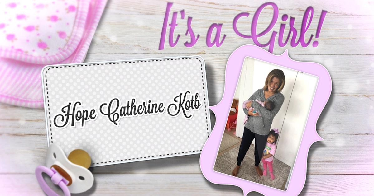 Hoda Kotb's baby: the meaning behind the name Hope Catherine