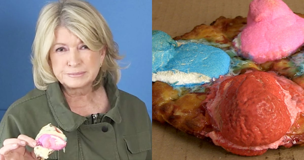 Peeps pizza: Martha Stewart, Bobby Flay and celebrity chefs try it