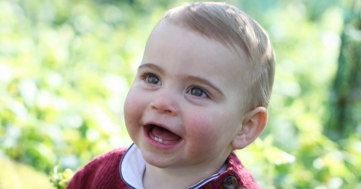 New pictures of Prince Louis are released ahead of his 1st birthday