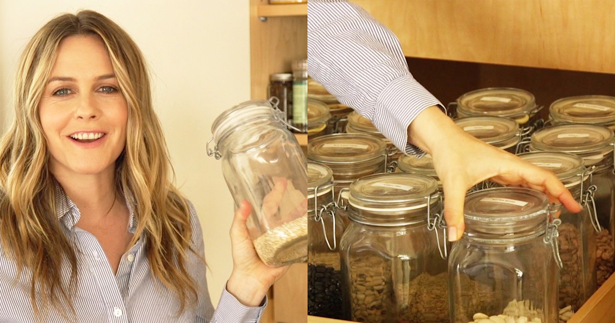 Peek inside Alicia Silverstone’s gorgeous pantry and kitchen