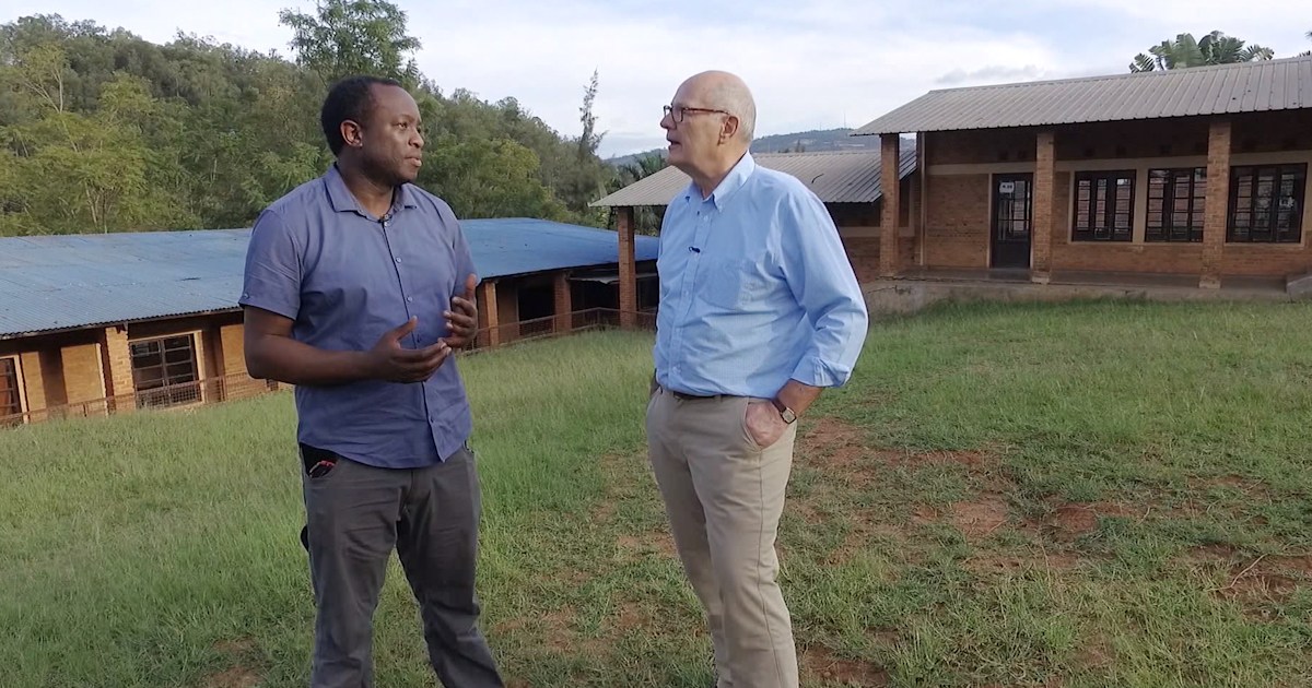 NBC cameraman who survived Rwandan genocide shares mission to give back