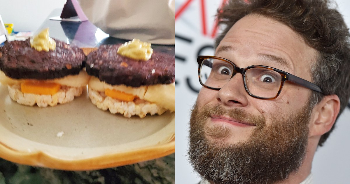 Seth Rogen's dad made a hilariously gross dinner