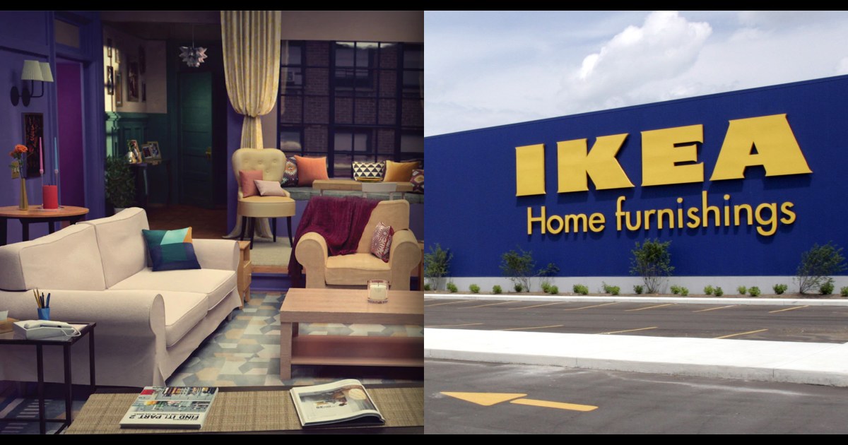 Ikea brings iconic living room from 'Friends' to life in new ad campaign