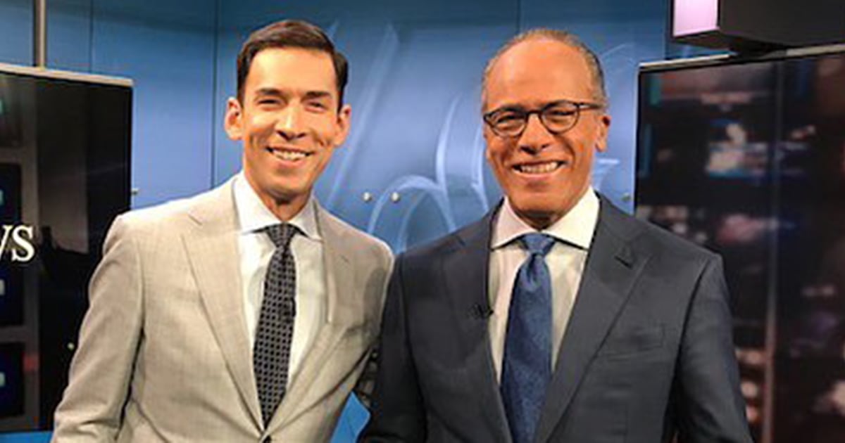 Lester Holt welcomes 2nd grandchild, Samuel Richard