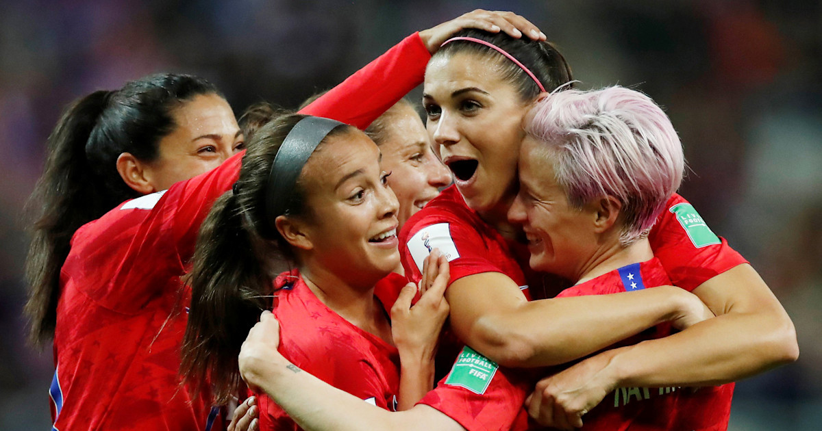 Us Team Criticized For Celebrating During Womens World Cup Win Over