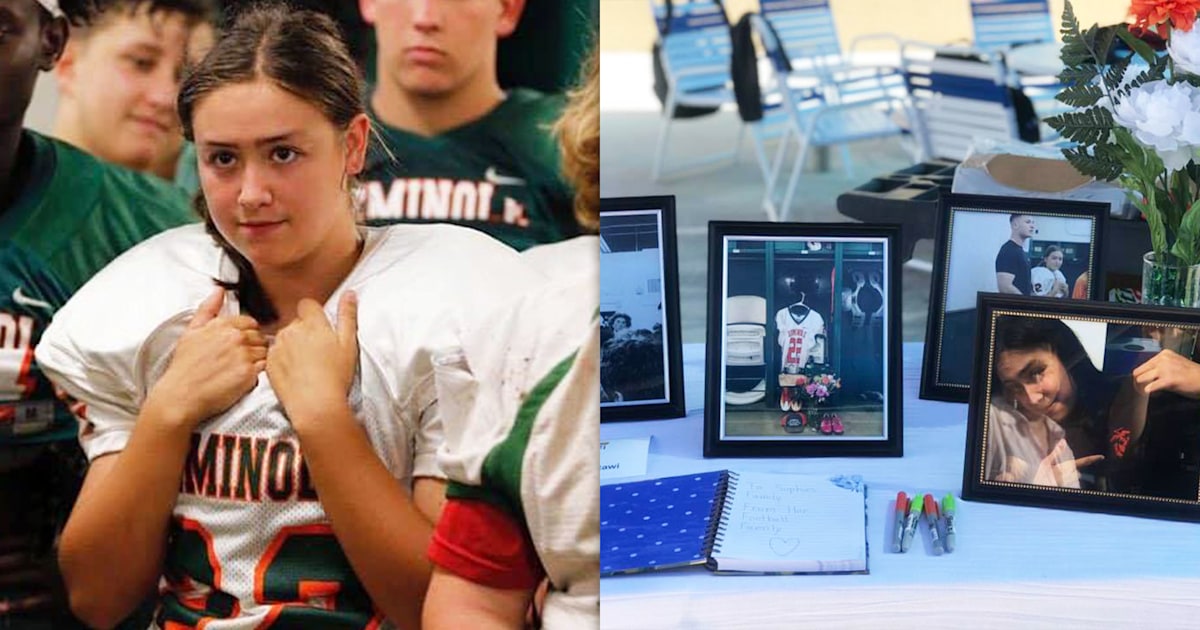 Football team mourns girl player killed by alleged DUI