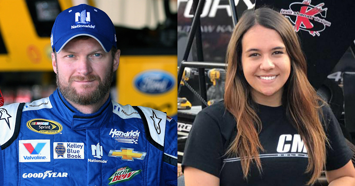 Dale Earnhardt Jr.'s teenage niece 'shaken up' after scary car race crash