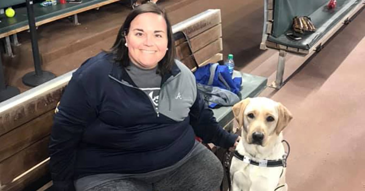 Blind woman, 30, returns to career doctors said wouldn’t be possible