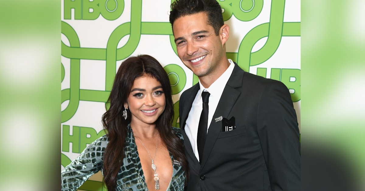 Sarah Hyland and Wells Adams reveal they're engaged — see the sweet ...