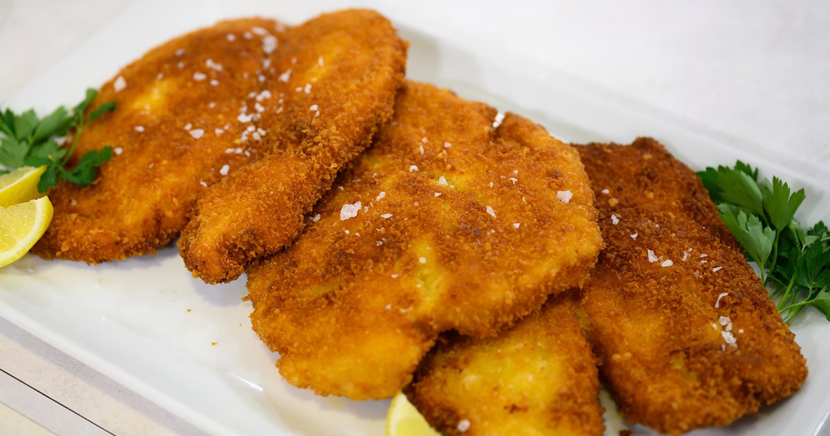 Anne Burrell's Chicken Milanese Recipe