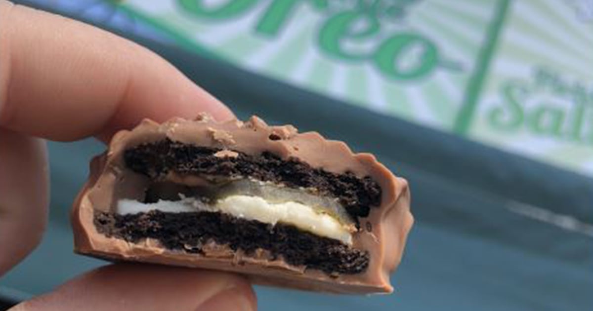 This candy shop is now selling pickle-stuffed Oreos