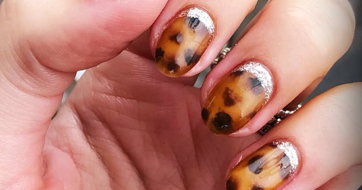 Tortoiseshell nails is the top fall manicure trend for 2019