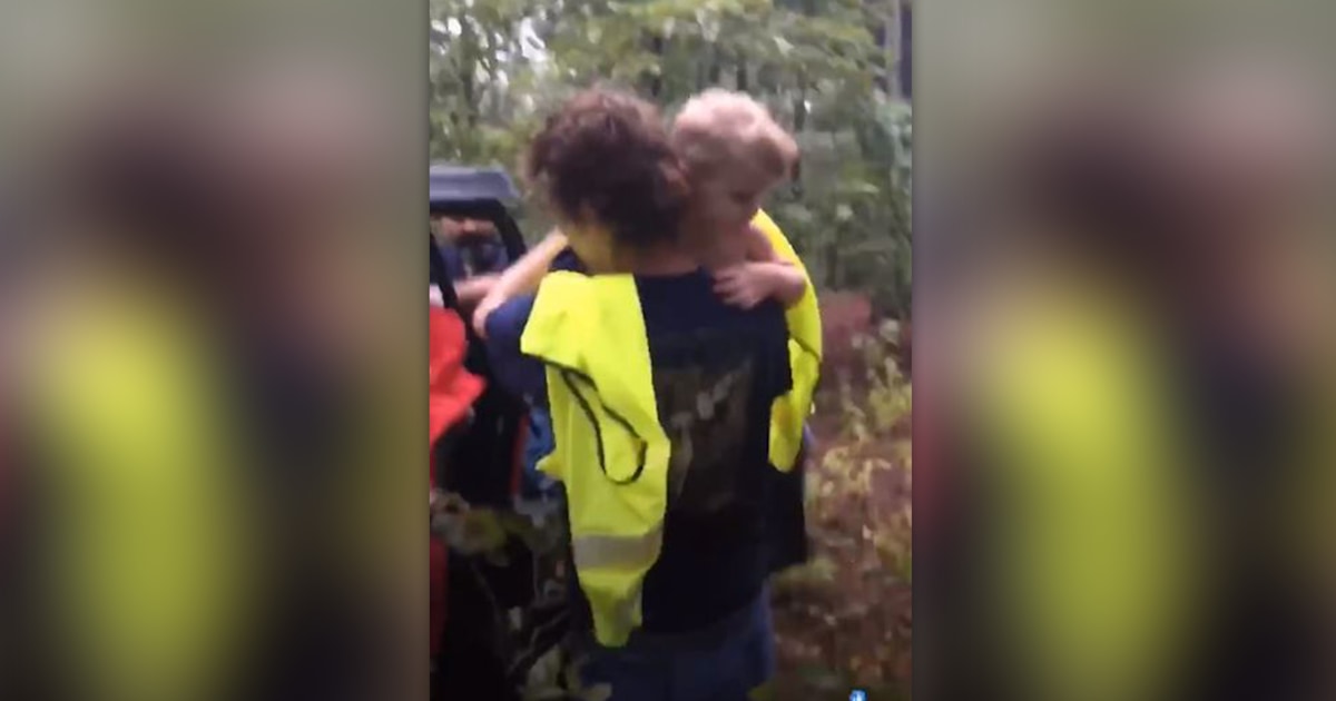 Missing Alabama boy has emotional reunion with father