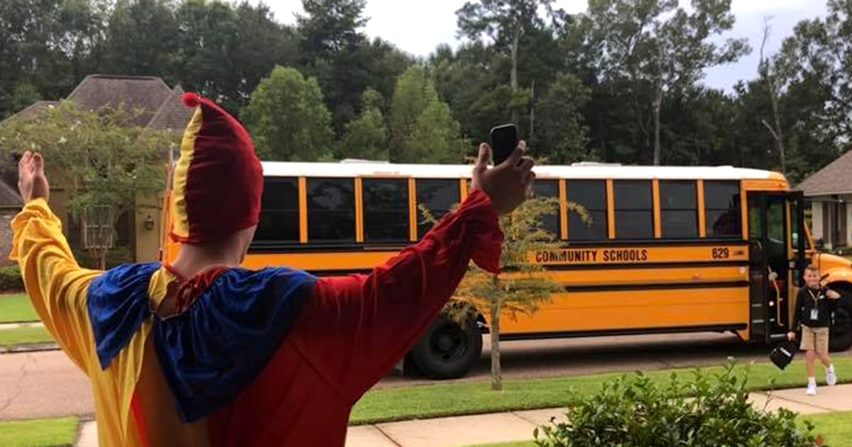 The 'Bus Brother' Noah Tingle on his after-school costumes