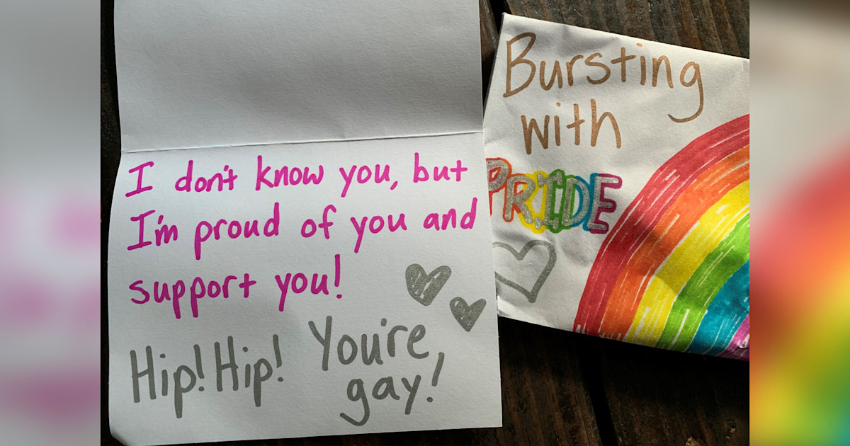Woman gives teen gift in support of her coming out