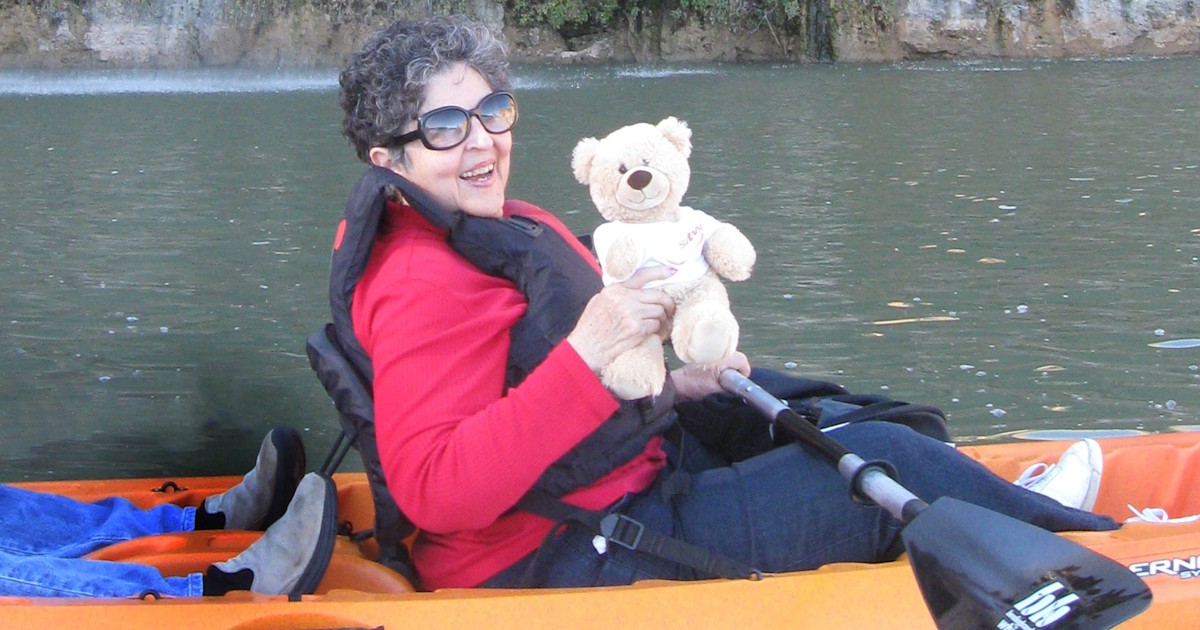 Society of American Travel Writers' teddy bear has a blog