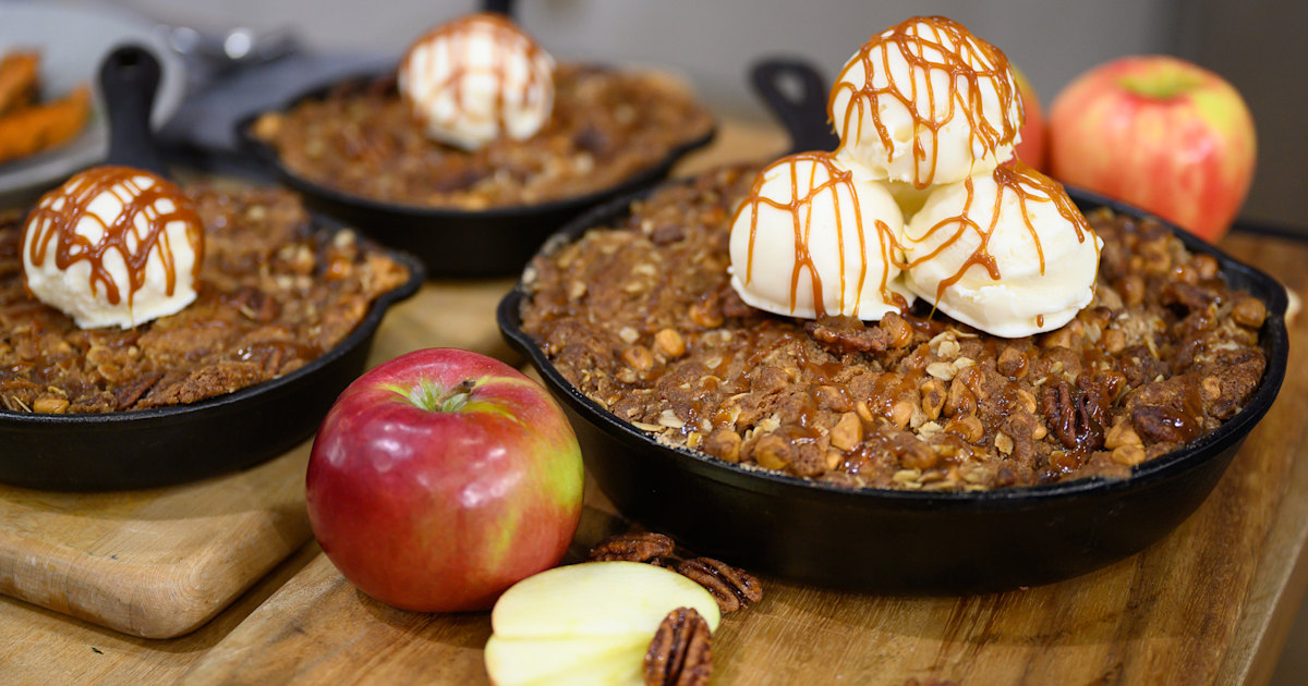 Baked Apple Crumble Recipe