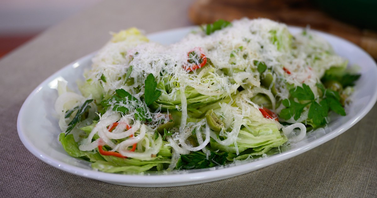 Alison Roman's Iceberg Salad with Pecorino Recipe