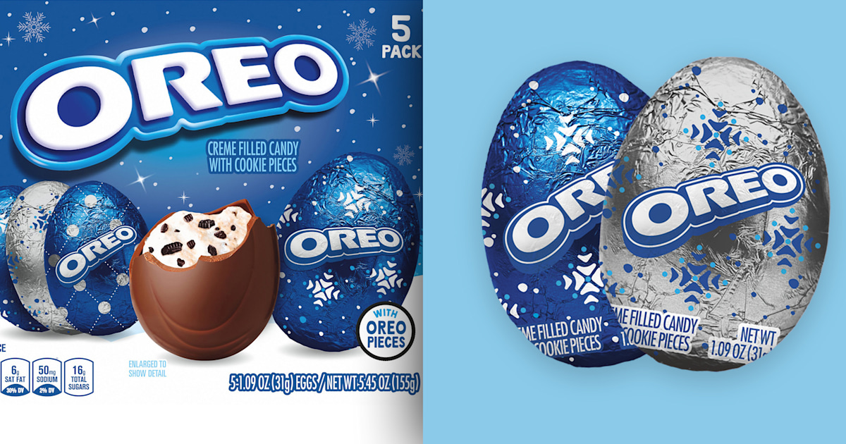 Oreo just released a creme-filled egg and it looks incredible
