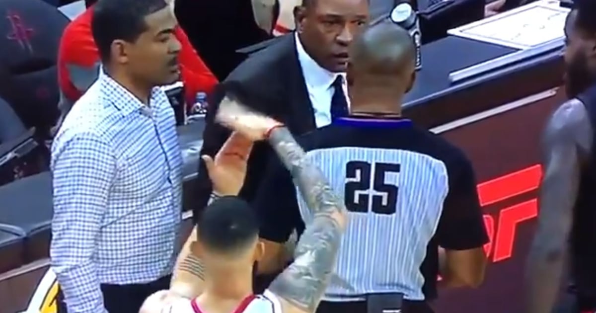 NBA player calls for his dad to be ejected from game