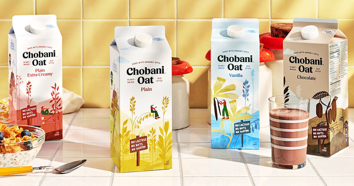 Chobani is rolling out a new line of milk in 4 flavors