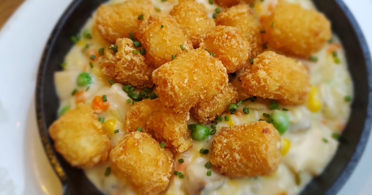 Turkey Tot Pie Hotdish Recipe