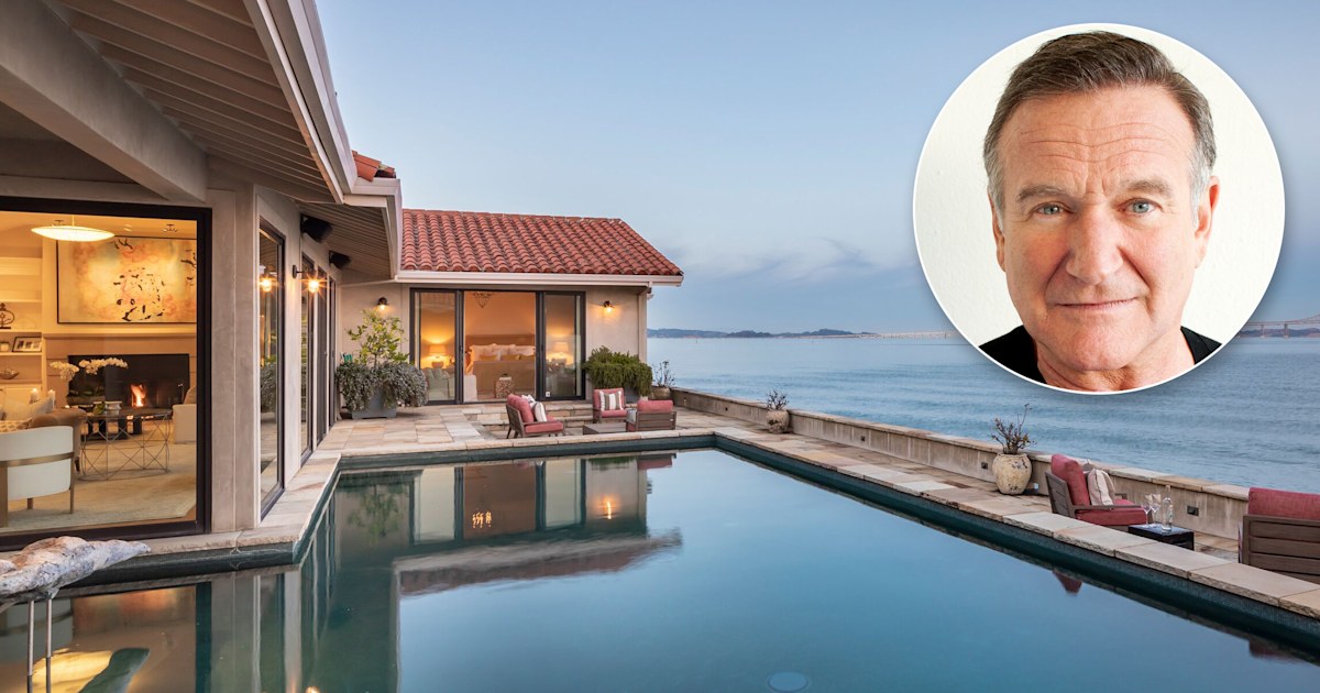 Robin Williams’ former California home just hit the market — see the pics