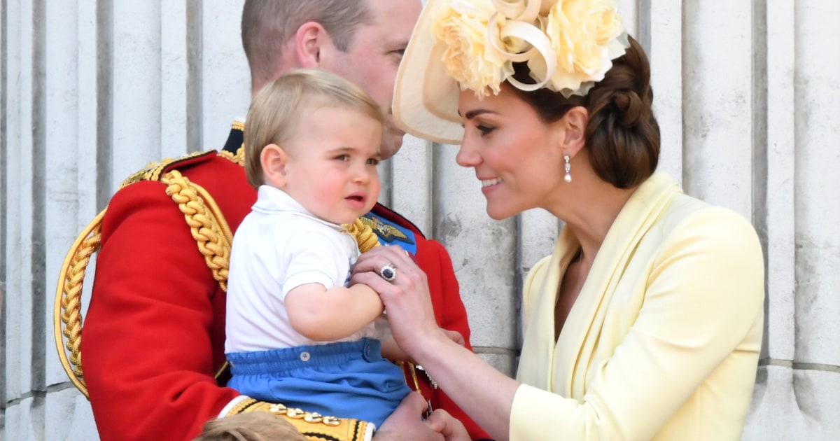 Kate Middleton reveals one of Prince Louis' first words