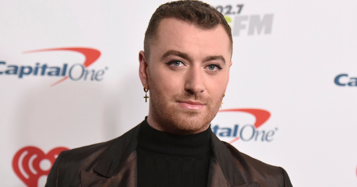 Sam Smith poses shirtless to share body-positive holiday message with fans
