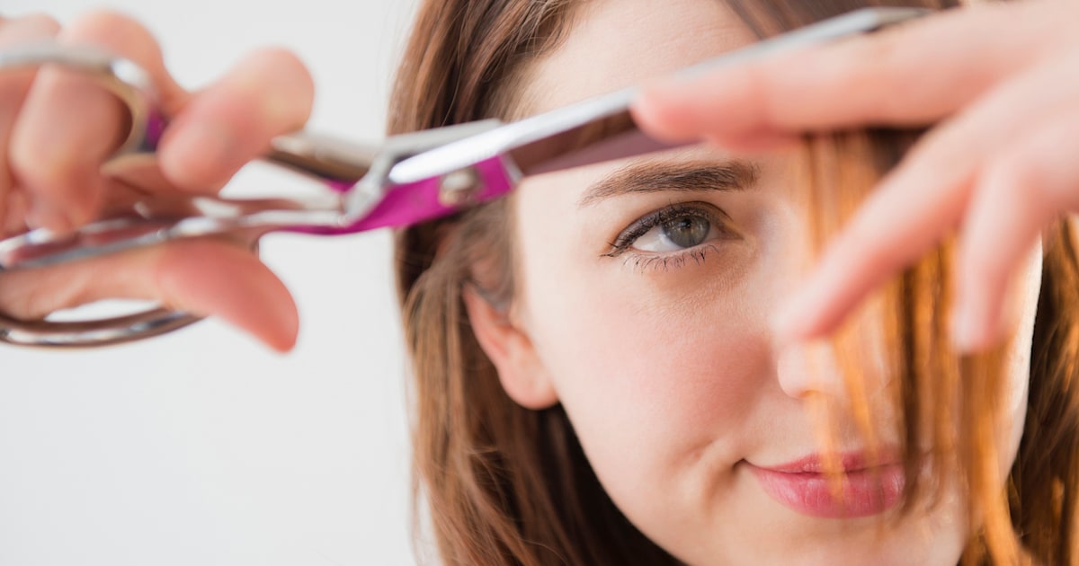 How to cut your own bangs: Find the best bangs for your face shape