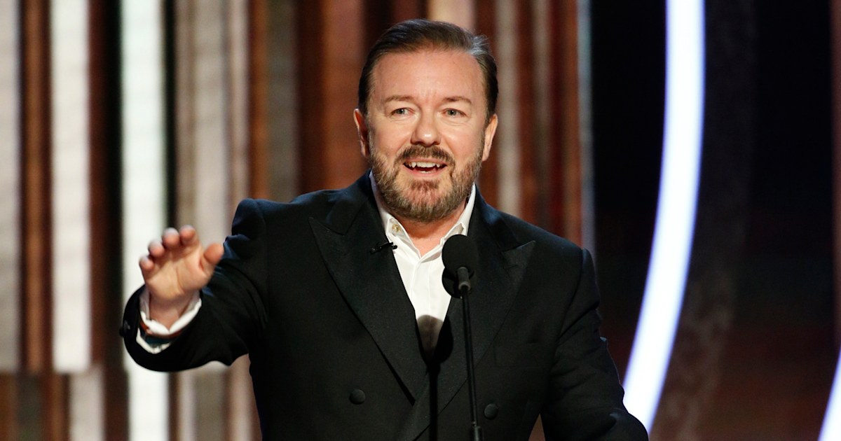 Ricky Gervais pulls no punches in zinger-filled Golden Globes opening