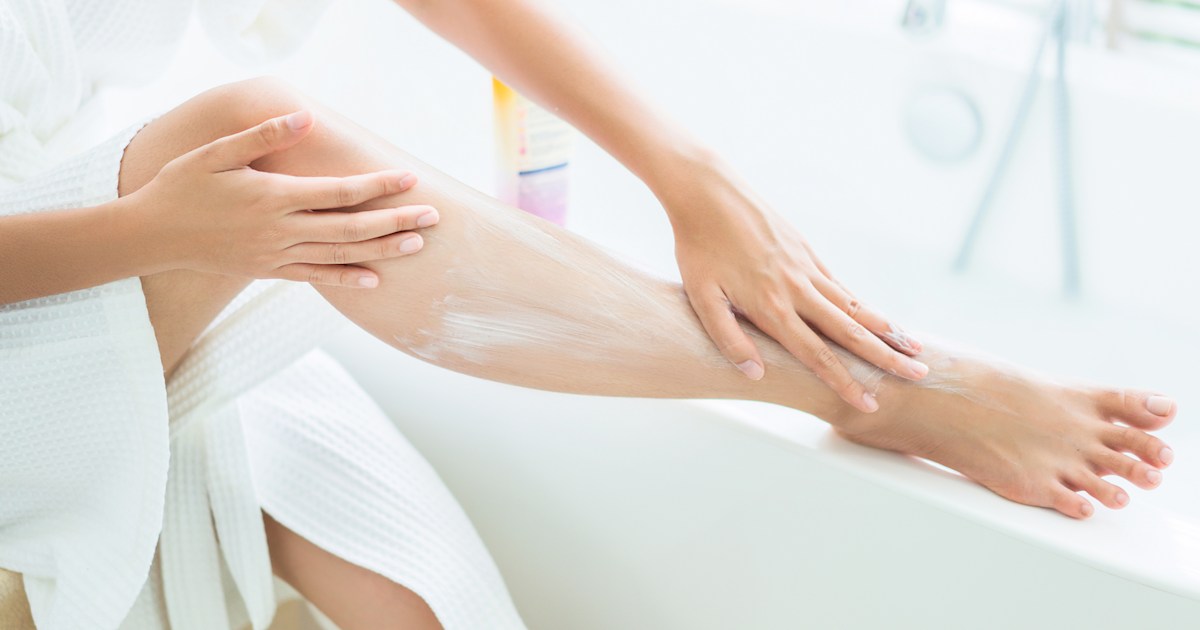You can apply this lotion directly to wet skin — and it's a game changer