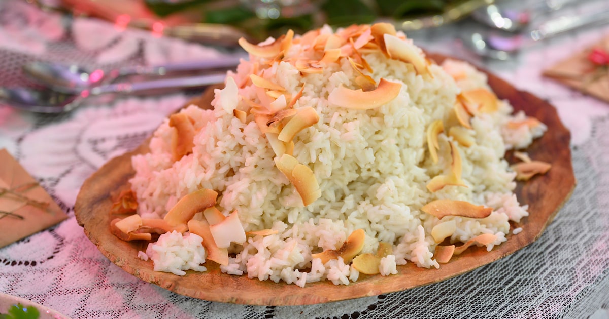 Colombian-Style Coconut Rice Recipe