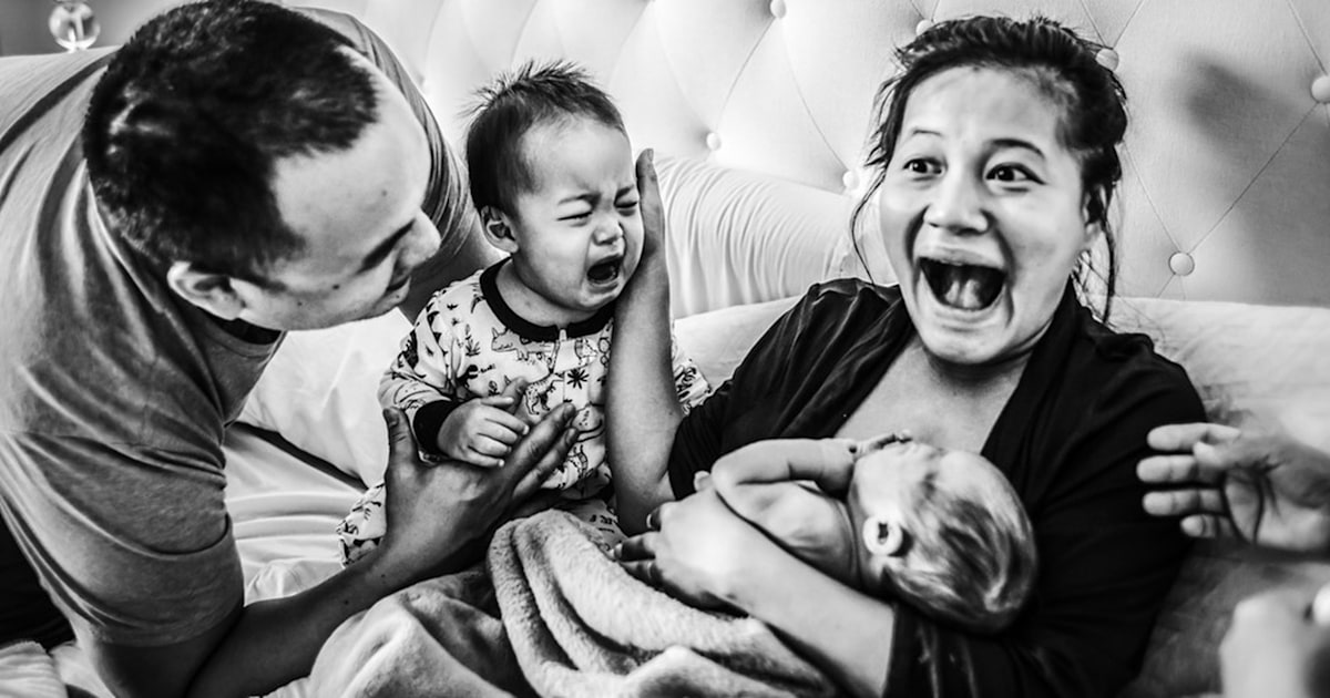 Photographers capture birth in competition-winning photos