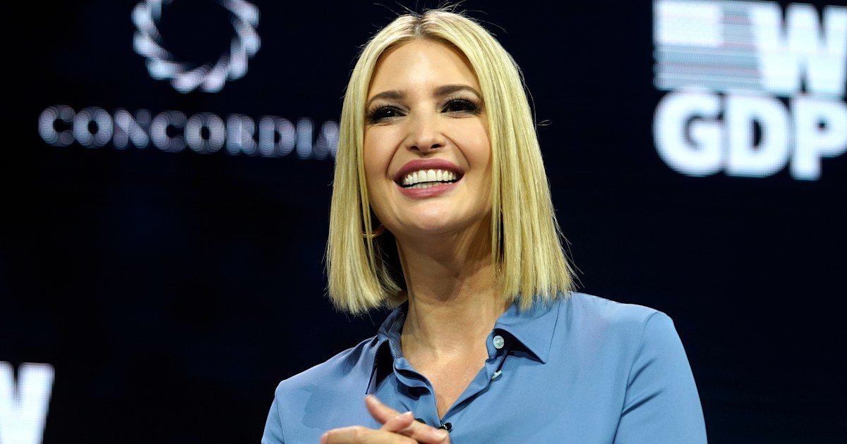 Ivanka Trump debuts '90s-inspired chunky highlights