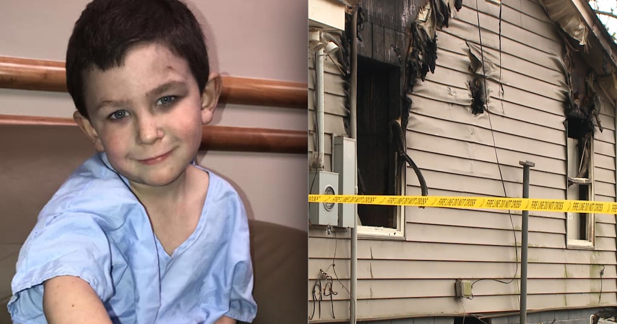 5-year-old saves his family from house fire, helps sister escape ...