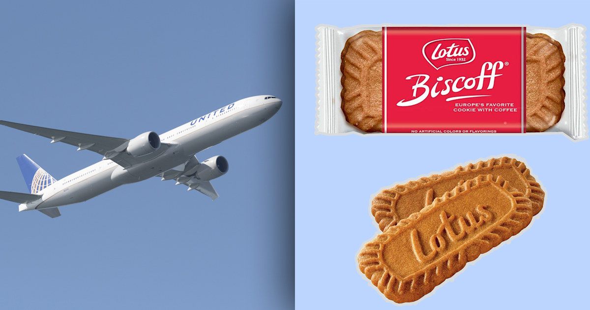 United Airlines is getting rid of its popular Biscoff cookies on flights