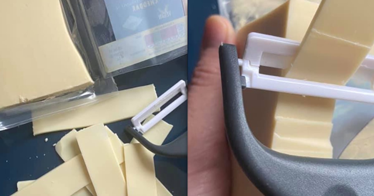 This viral hack might be the key to cutting a perfect slice of cheese