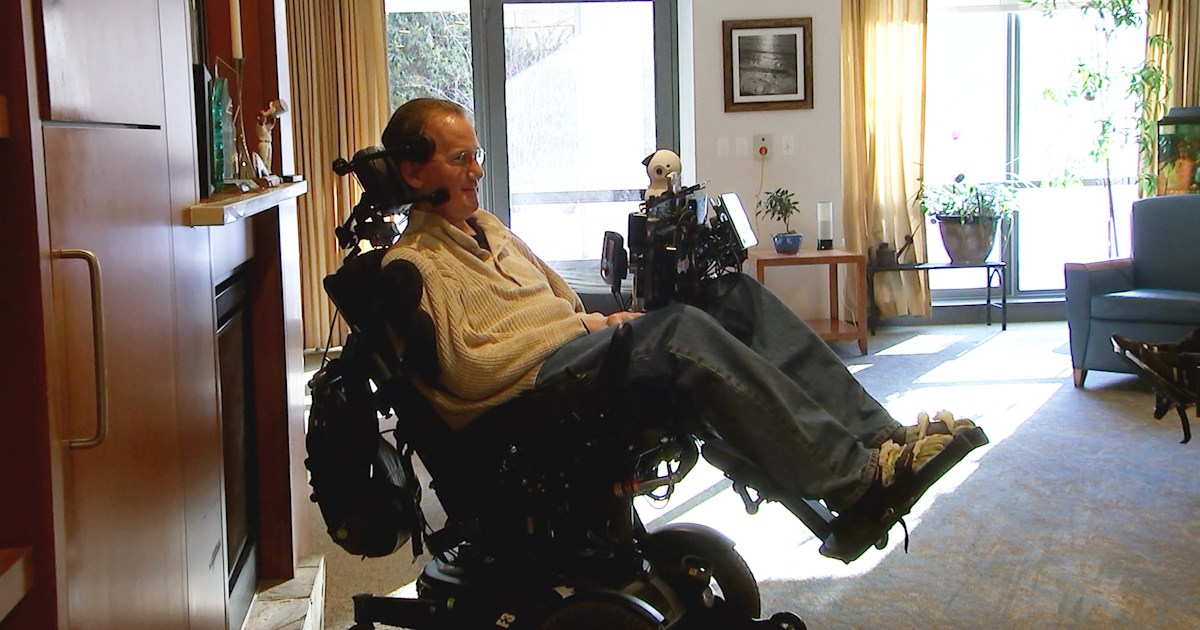 Architect with ALS designs accessible smart home