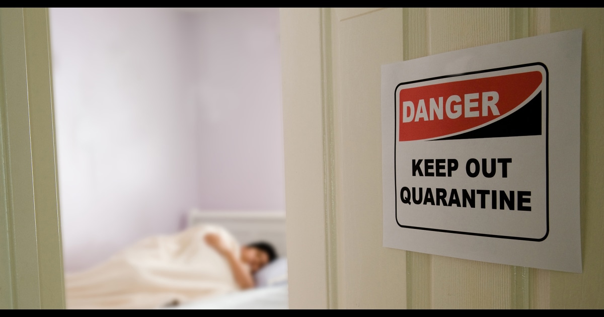 What does self-quarantine actually look like?