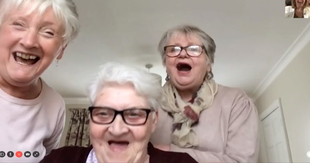 Real-life Golden Girls! 3 British ladies are self-quarantining together