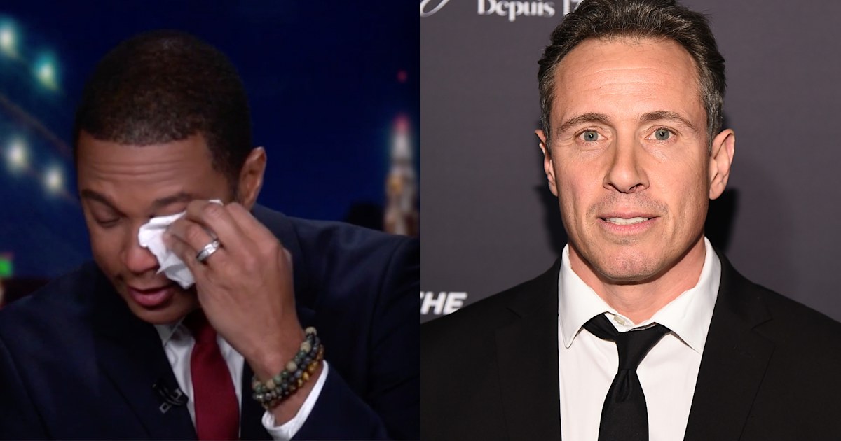 CNN's Don Lemon tears up while talking about Chris Cuomo's coronavirus ...